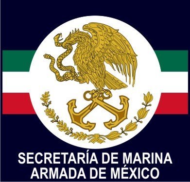 Buy MEXICAN NAVY Emblem SEMAR Armada de Mexico 3,3" (83mm) Vinyl ...