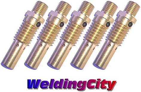 WeldingCity 5-pk Gas Diffusers 52 for Lincoln Magnum and Tweco #2/#3 ...