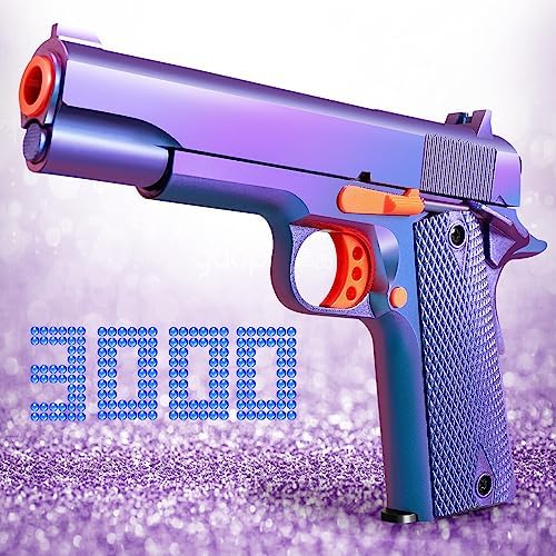 Small Manual Gel Splatter Blaster Pistol - Gel Ball Blaster Pistol ...