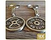 Amazon.com: NO PAIN NO GAIN Fitness Keychain For Bodybuilding ...