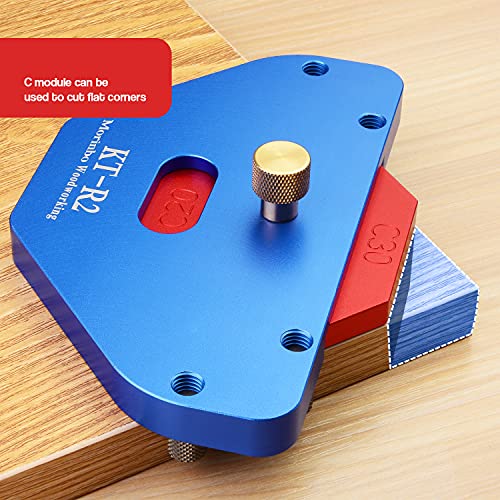 Corner Templates, MORINBO Corner Radius Jig Router Templates Router ...