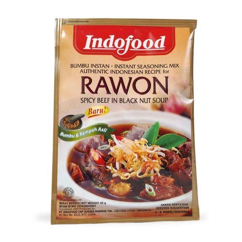 Buy #RT Indofood Bumbh Instant Rawon 45g -Strong rich tasting ...