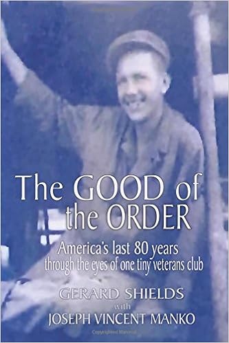 The Good of the Order by Gerard Shields | Books in Review II