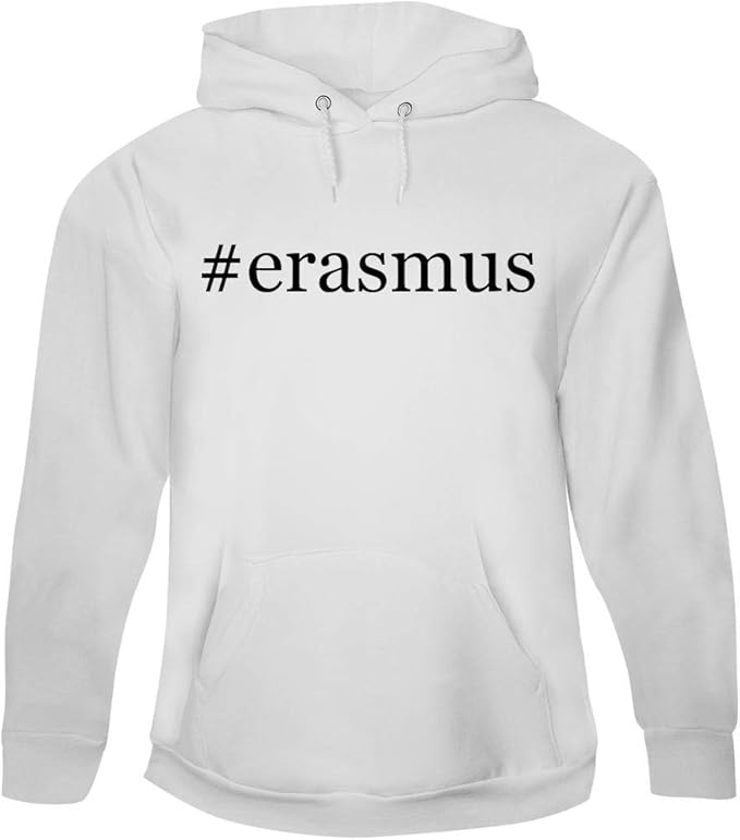 Amazon.com: #erasmus - Men's Hashtag Pullover Hoodie Sweatshirt, White ...