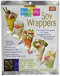 Amazon.com : Yamamotoyama, Soy Wrappers, 5 Count : Nori Seaweed Sheets ...