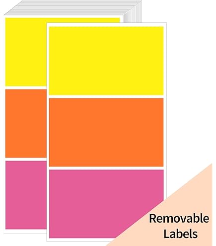 Large Colored Labels Hybsk Round Color Coding Circle Dots Labels ...