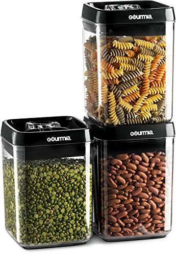 Gourmia GEC9790 Airtight Food Storage Containers, 3 Pack, 1.7 - Want It All