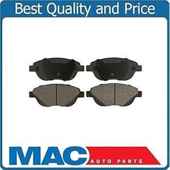 Amazon.com: 12-14 Fiat 500 Abarth Turbo Front Brake Disc Ceramic Pads ...