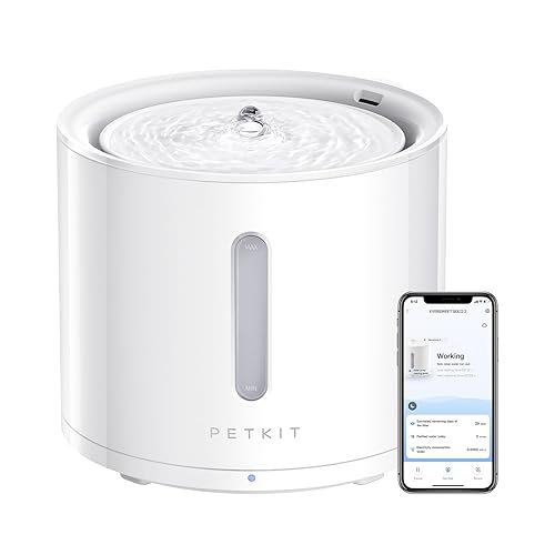 PETKIT EVERSWEET Solo 2 Cat Water Fountain with Wireless Pump, Ultra ...