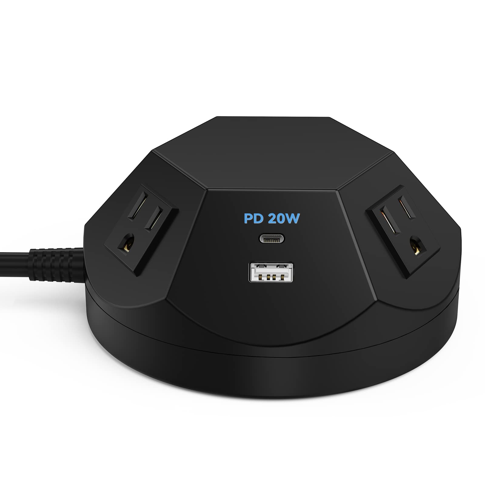 Mua BTU Hexagon Power Strip Tower, 8 in 1 Surge Protector Tower with 4 ...