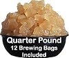 12 Brewing Bags Plus a QUARTER POUND Original Water Kefir Grains ...