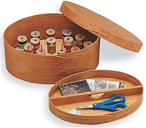 Amazon.com: Shaker Oval Sewing Box