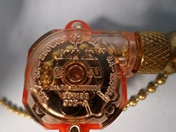 KTE E87438 308-A PULL CHAIN LIGHT SWITCH 6A 125V LOT OF 5: Amazon.com ...