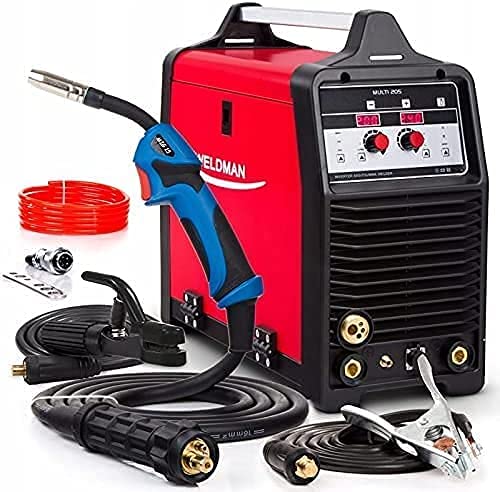 Buy MIG Welder Inverter 3 in 1 IGBT Microprocessor-Controlled Portable ...