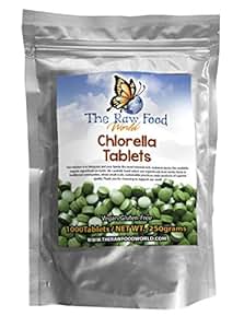 Amazon.com: Chlorella Tablets 250 grams - (Mega-Pack 1000 Tablets ...