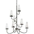 Troy Lighting F6298 Marcel Eight Light Chandelier, 49 in, Pompeii ...
