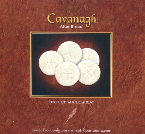 Cavanagh Extra Large Altar Bread - 5 3/4" Whole Wheat - 25/Box: Amazon ...