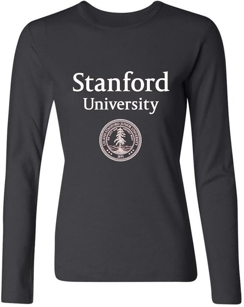 Amazon.com: MINNRI Women's Stanford University Long Sleeve T-shirt ...