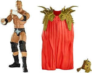 WWE Elite Collection Triple H Figure with Robe: Amazon.co.uk: Toys & Games