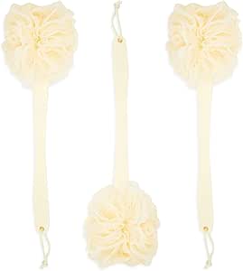 Amazon.com: Long Handled Loofah Back Scrubber, Exfoliating Body Sponge ...