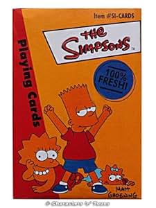 Amazon.com: Simpsons Playing Cards 54ct Pack: Toys & Games