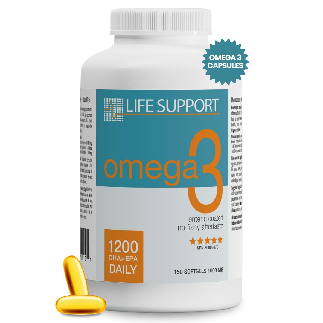 Mua Life Support Omega 3: Enteric Coated. High Absorption. No Fishy ...