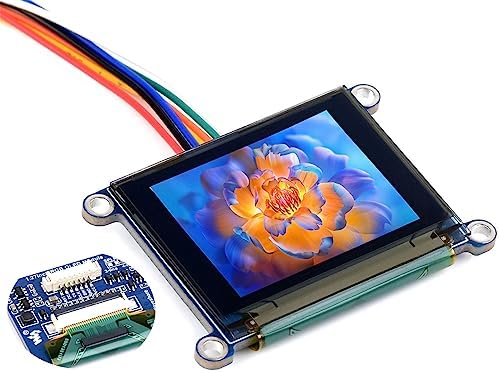 سعر waveshare 1.27inch RGB OLED Display Module 128×96 Resolution Screen, 262K RGB Colors SPI ...