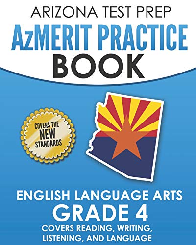 Amazon.com: ARIZONA TEST PREP AzMERIT Practice Book English Language ...