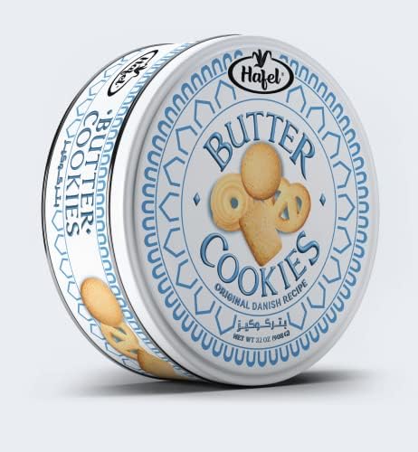 Hafel Butter Cookies White 908 g price in Saudi Arabia | Amazon Saudi ...