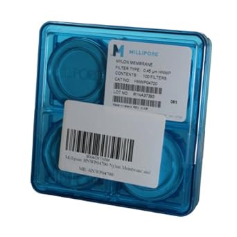 Millipore HNWP04700 Nylon Hydrophilic Membrane Filter, 47mm Diameter, 0 ...