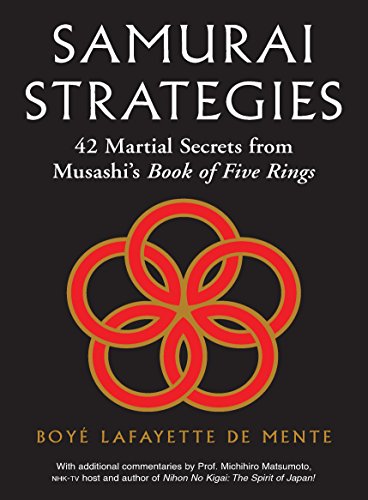 Amazon.com: Samurai Strategies: 42 Martial Secrets from Musashi's Book ...