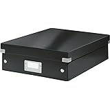 Leitz CD Storage Box, Black, Click and Store Range, 60410095: Amazon.co ...