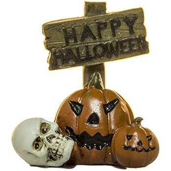 Amazon.com: Ganz 2 Inch Halloween Spooky Fantasy Garden Cemetery ...