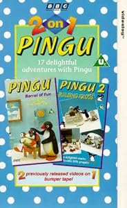 Pingu 2 On 1: Barrel Of Fun / Building Igloos [VHS]: Otmar Gutmann ...