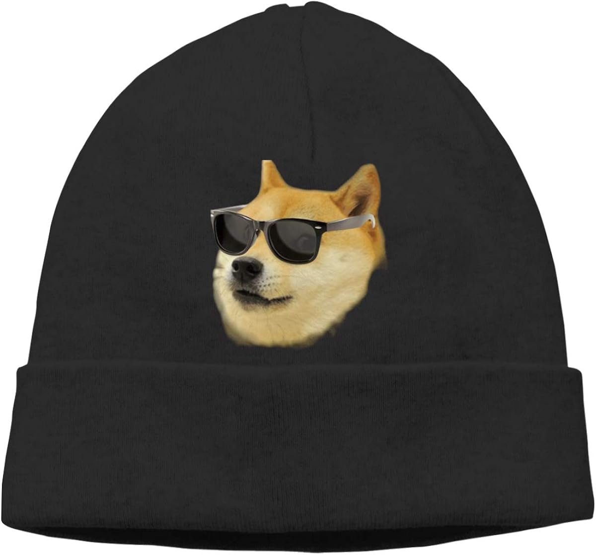 HUANANAN Youth Fashion Doge Face Adult Hip Hop Breakdance Beanies Caps ...