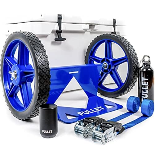 FULLET Cooler Wheel Kit for Yeti & RTIC Cooler Carts - 12 Inch Wheels ...