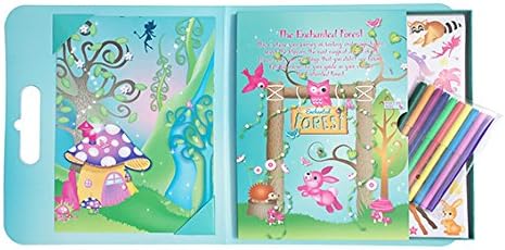 Enchanted Activity, Sticker and Colouring Set for Girls. Woodland ...