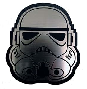 Amazon.com: Star Wars Stormtrooper Vehicle Car Badge Emblem Silver ...