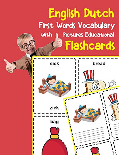 English Dutch First Words Vocabulary with Pictures Educational ...
