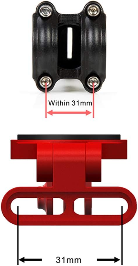 Xingsiyue Adjustable Bike Computer Mount Front Bracket for Wahoo Elemnt ...