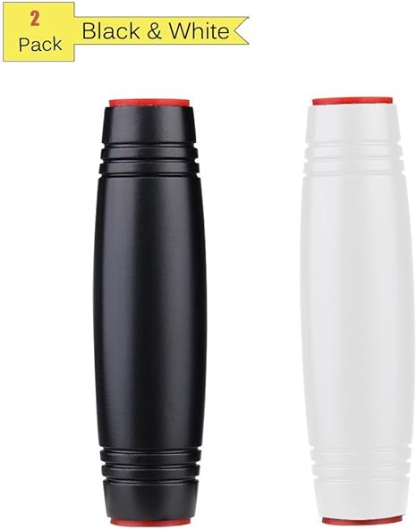 Rolling Stick 2 Pack (White+Black): Amazon.co.uk: Toys & Games