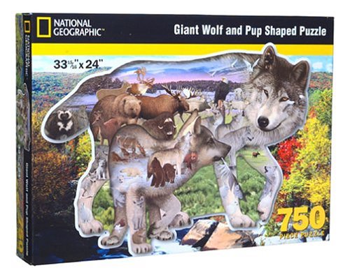 Wolf Shaped Jigsaw Puzzles | Puzzles for Adults who LOVE Wolves
