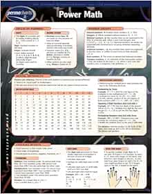 Perma Charts: Power Math (Academic): Papertech: 9781550806342: Amazon ...