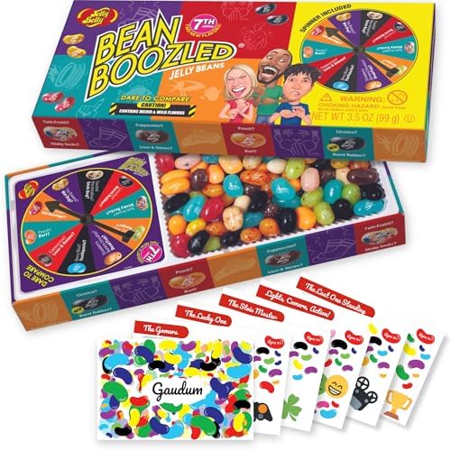 Jelly Belly Bean Boozled Jelly Beans Game NEW EDITION + 5 Gaudum Jelly ...