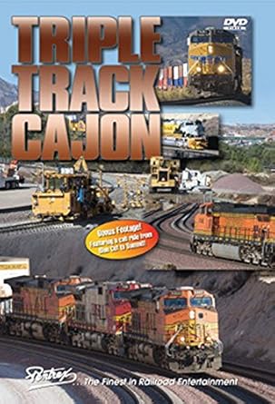 Amazon.com: Triple Track Cajon [DVD]: BNSF, Union Pacific, Railroad ...