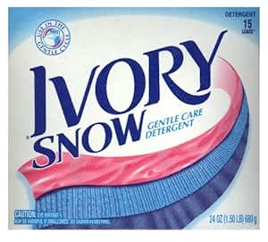 Amazon.com: Ivory Snow Powder 26 oz. (Pack of 15): Health & Personal Care