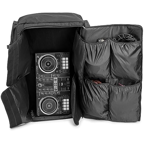 Hercules Dj Controller Rabjen DJ Backpack For Club Gigs, DJ Mixer Case ...