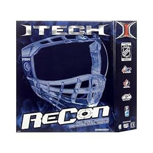 Amazon.com : Itech Recon Full Hockey Helmet Shield - Clear : Hockey ...