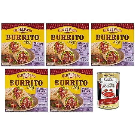 Mua 5 x Old El Paso Burrito The Kit Original Frijoles, Mexican ...