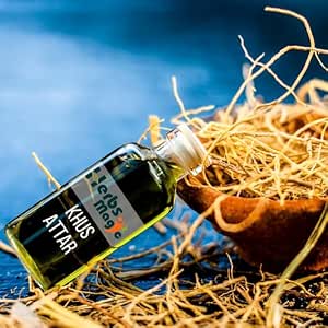 Herbs Magic Khus(Vetiver) Attar | For Men & Women | Real and Natural ...